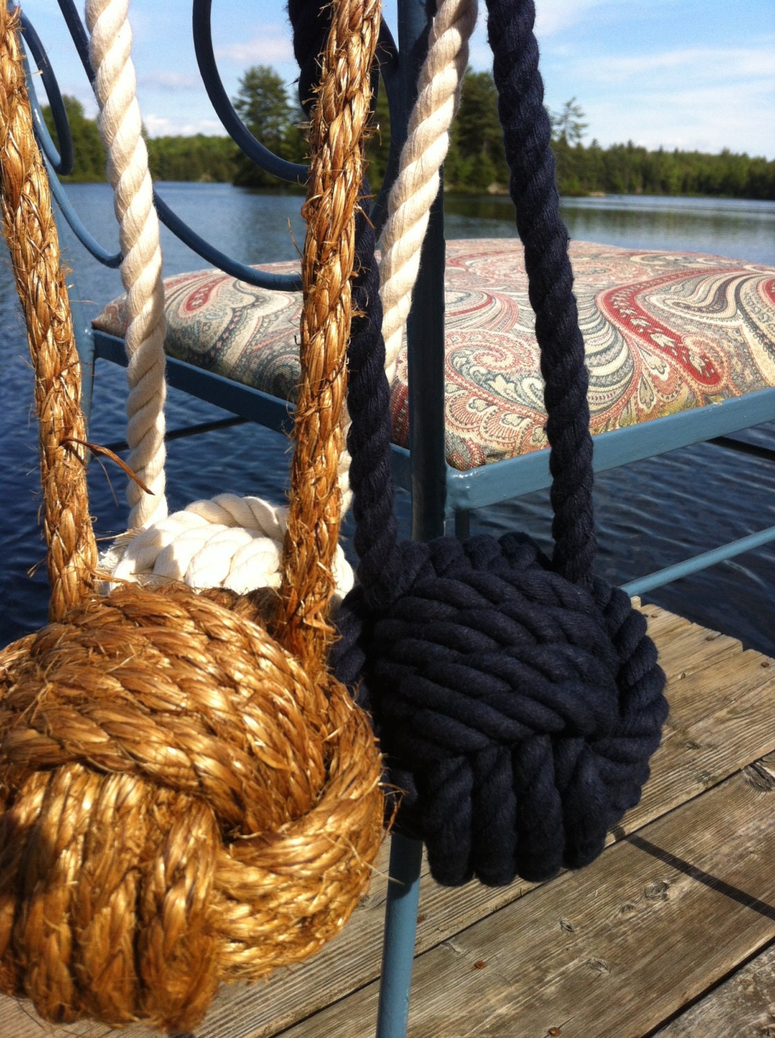 20 Nautical Wedding Rope Aisle Decorations & Nautical Rope Pew