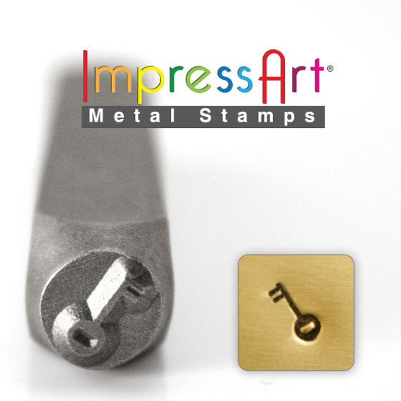 Large Key Metal Design Stamp Steel Stamp Metal Stamping
