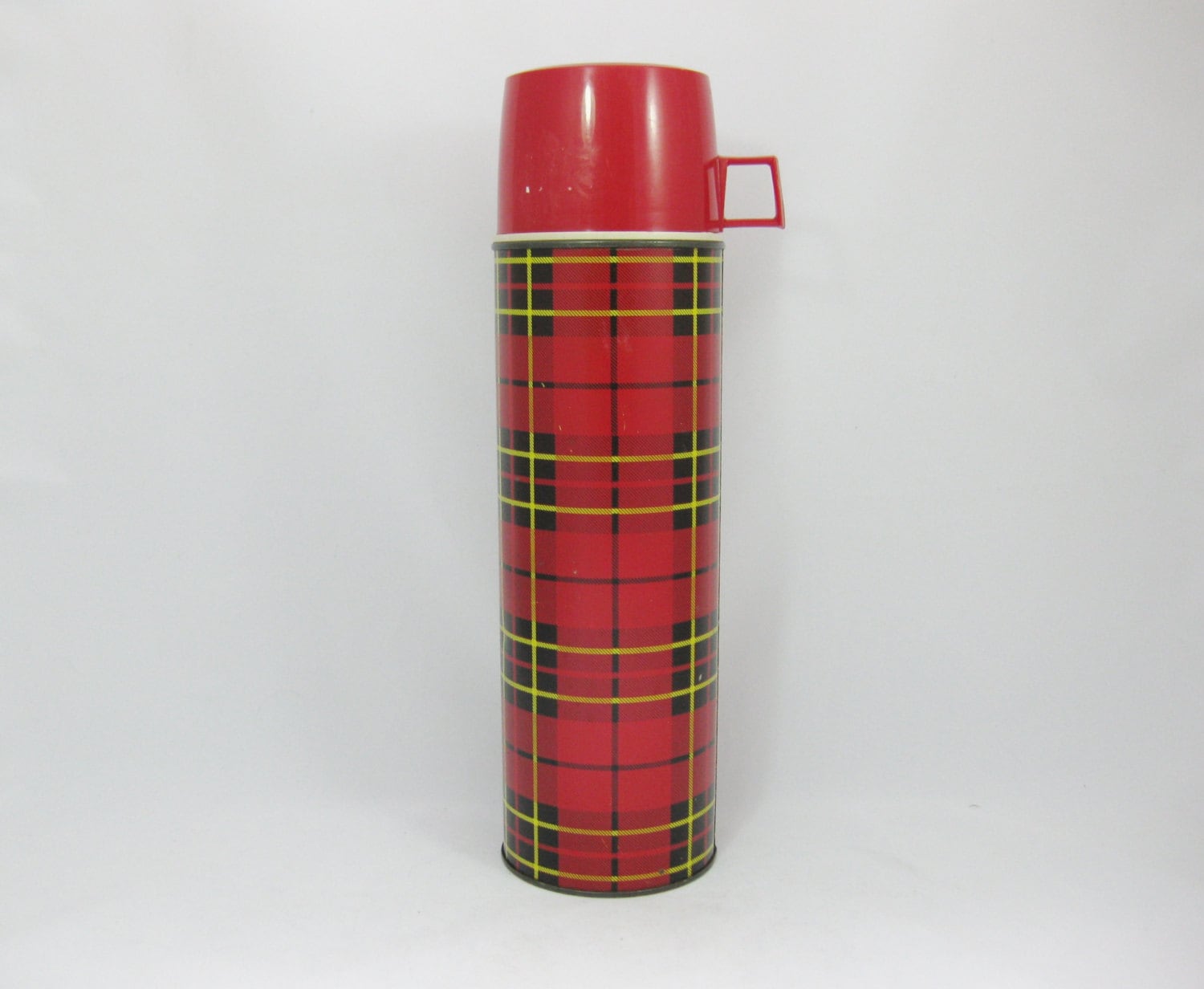 Red Plaid Thermos, King Seeley Plaid Thermos Quart – Haute Juice