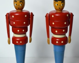 Wooden toy soldier | Etsy