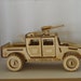 3D Wood Hummer Puzzle Kit