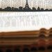 Paris France Bookmark Hand-cut Silhouette Cut Paper