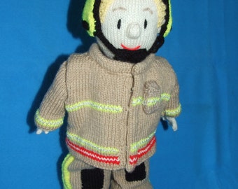 Policeman postman and paramedic pdf knitting pattern