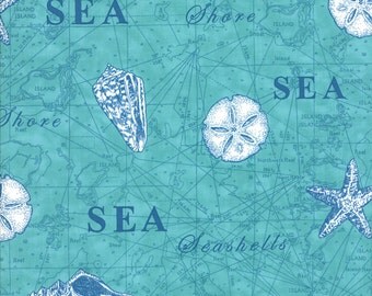 Popular items for seascape fabric on Etsy