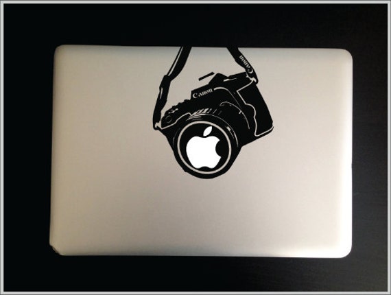Canon Camera Decal : Apple Macbook Pro