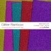 Glitter Rainbow Digital Scrapbook Paper 9x9 by pickychicken