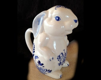 Popular items for rabbit pitcher on Etsy