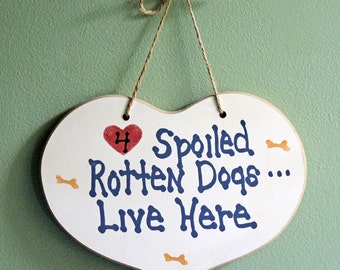 Spoiled rotten dog | Etsy