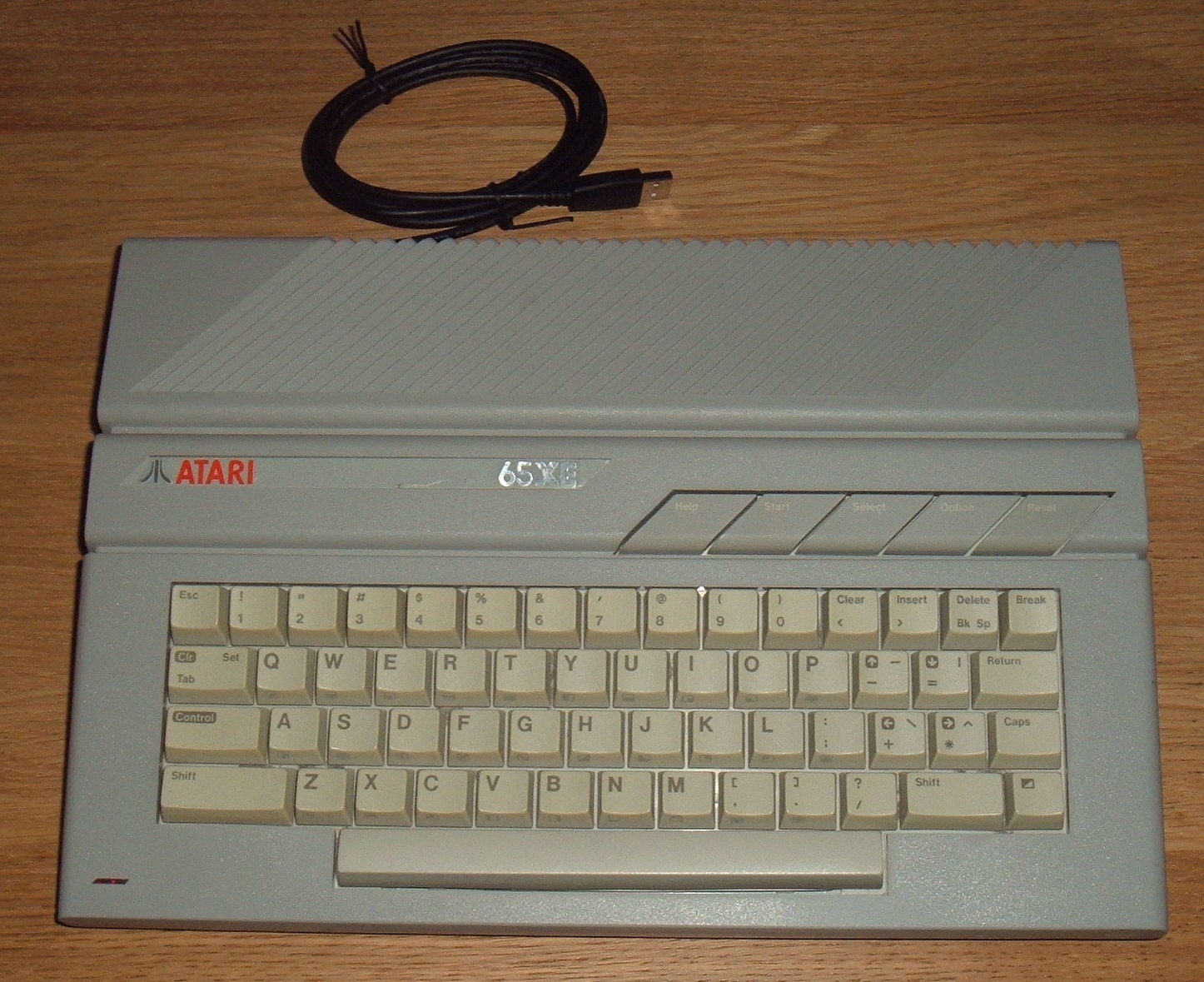 Atari 65XE USB Keyboard with Joystick ports by TynemouthSoftware
