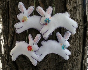 Felt easter bunny | Etsy