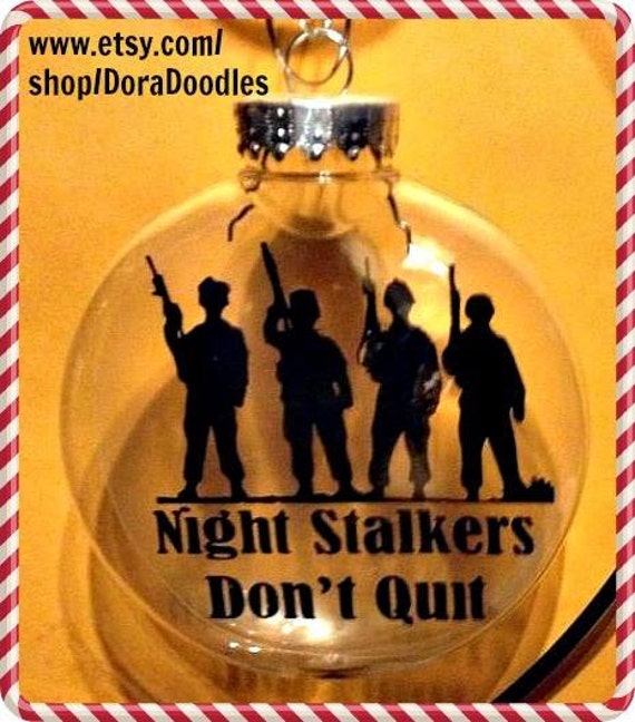 Items similar to The Army's 160th Creed: "Night Stalkers Don't Quit" on ...