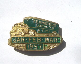 Teamster lapel pin | Etsy