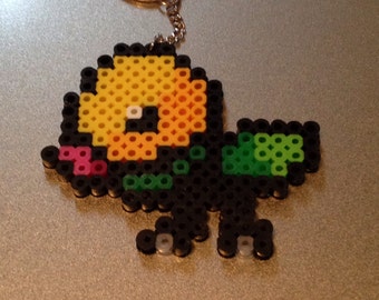 Bellsprout Perler Bead Keychain