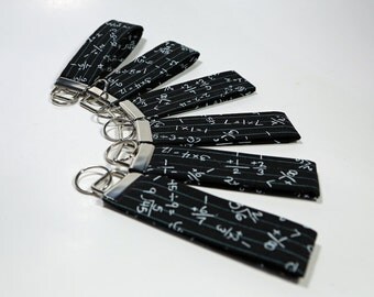 Key Fob | Math Teacher | Key Chain | Fabric Keychain