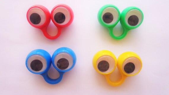 GOOGLY EYES RINGS by DoomStuff on Etsy