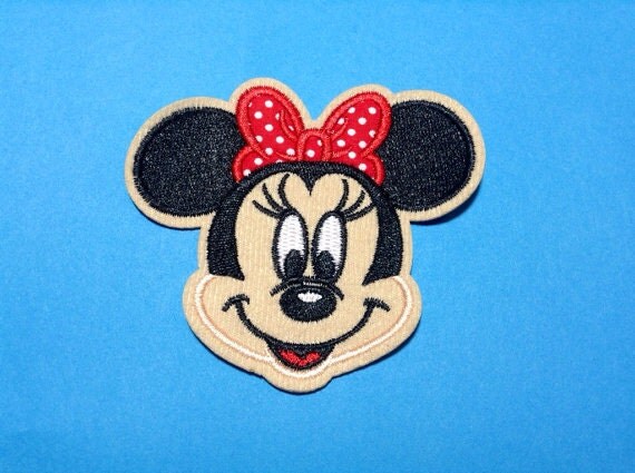 Minnie Mouse applique iron on patch