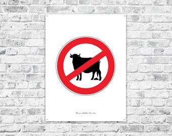 No bullshit sign | Etsy