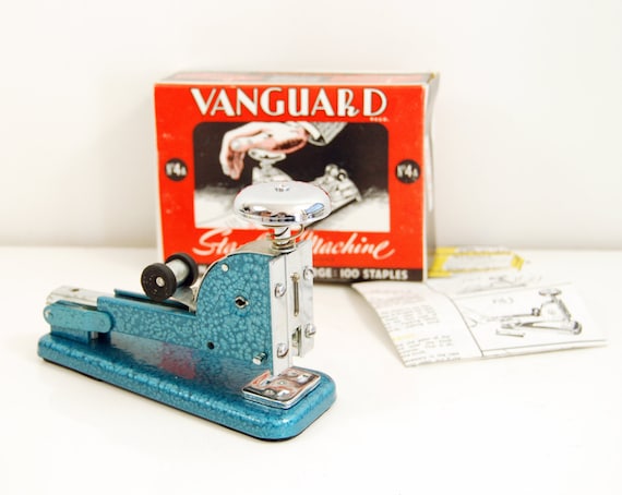 Vanguard Type No. 4A Office Stapler With Orignal Box Made In