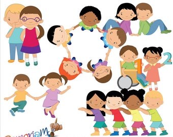 Friendship clipart | Etsy