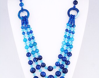 Popular items for three layer necklace on Etsy
