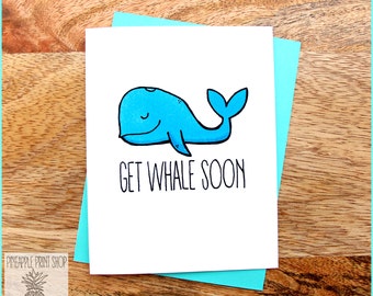 Get well soon puns | Etsy