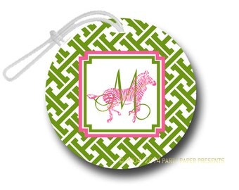 Popular items for Preppy luggage on Etsy