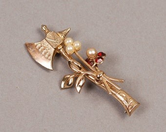 Popular items for axe pin on Etsy