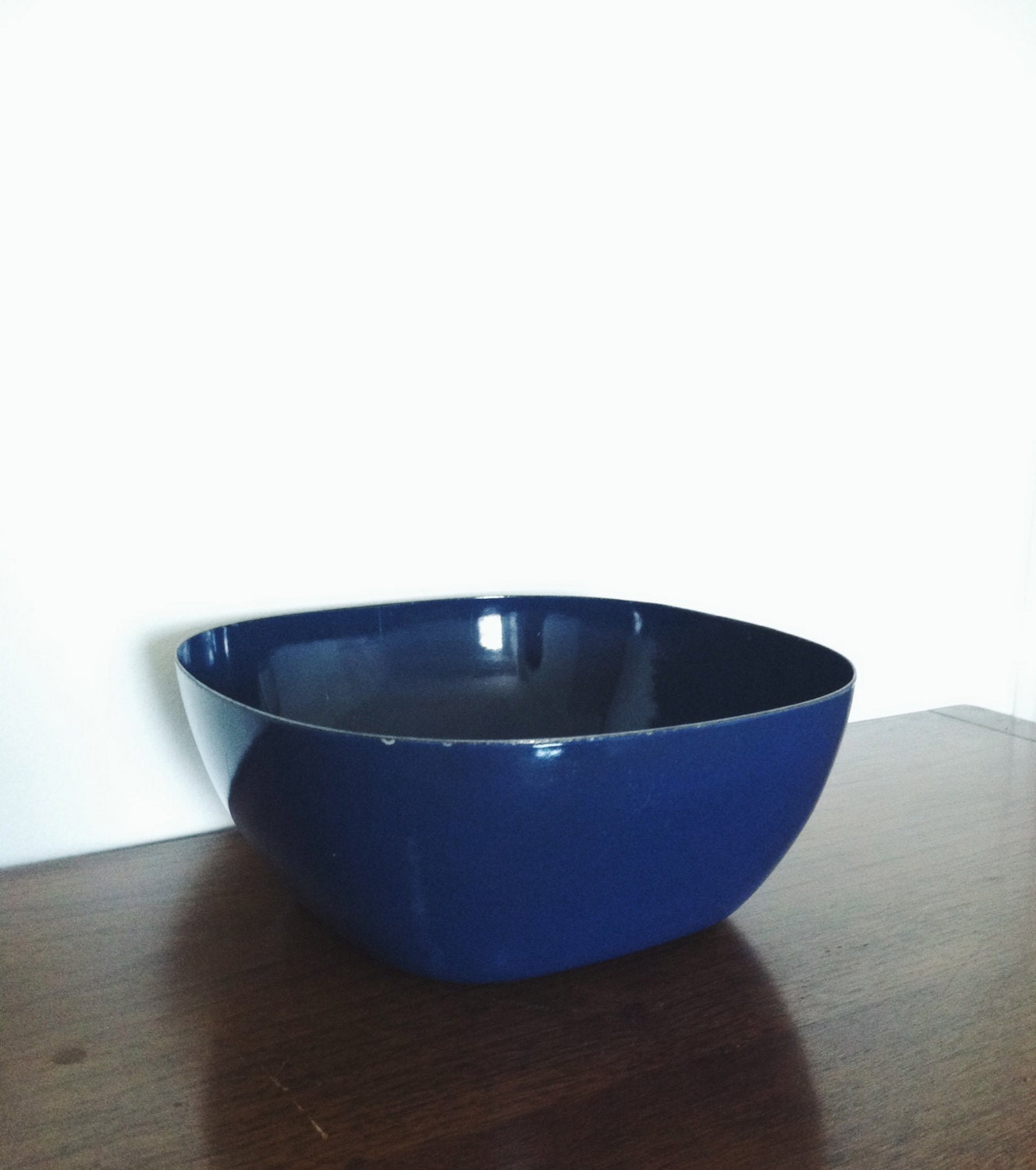 Vintage Cathrineholm Enamel Bowl . Cathrineholm Holland Cobalt Blue ...