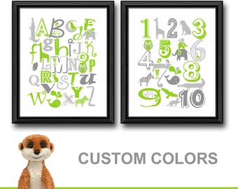 Animal alphabet | Etsy