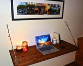 Unique wall mounted desk related items | Etsy