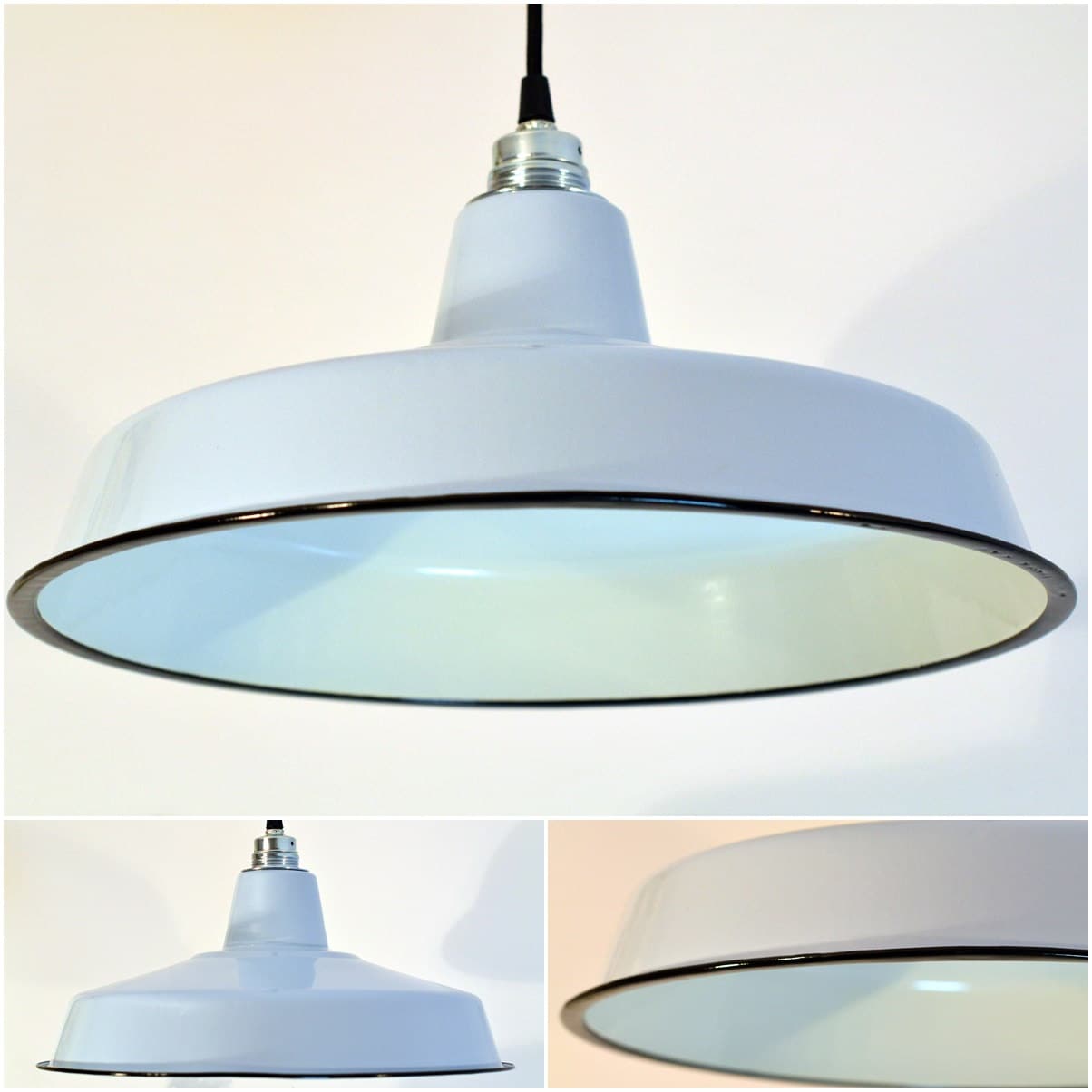 Industrial Factory Shade enamel Ceiling Lighting by 10kgdesign