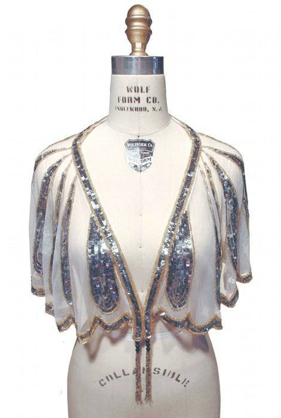 Buy 1920s Style Shawl, Evening Wrap, Cape and Scarf Coats