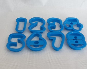 Popular items for number cookie cutter on Etsy
