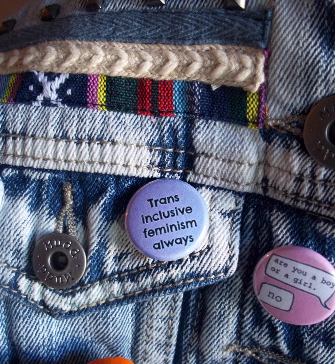 Trans Inclusive Feminism Always Button | The Best Pinback Button ...