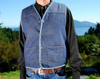 Unique jean vest related items | Etsy