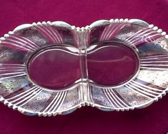 Crystal serving dish | Etsy