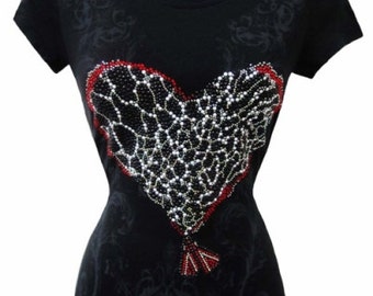 Heart t shirt | Etsy