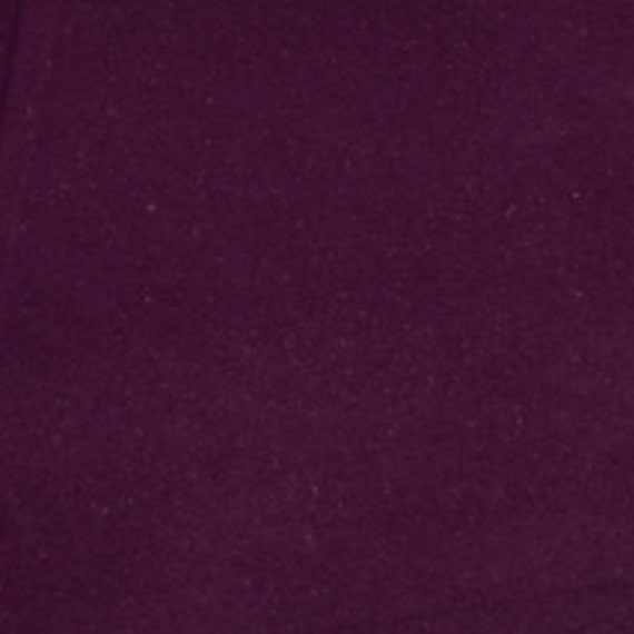 Velvet Flocking Solid Upholstery Fabric Purple/ by FashionFabricLA