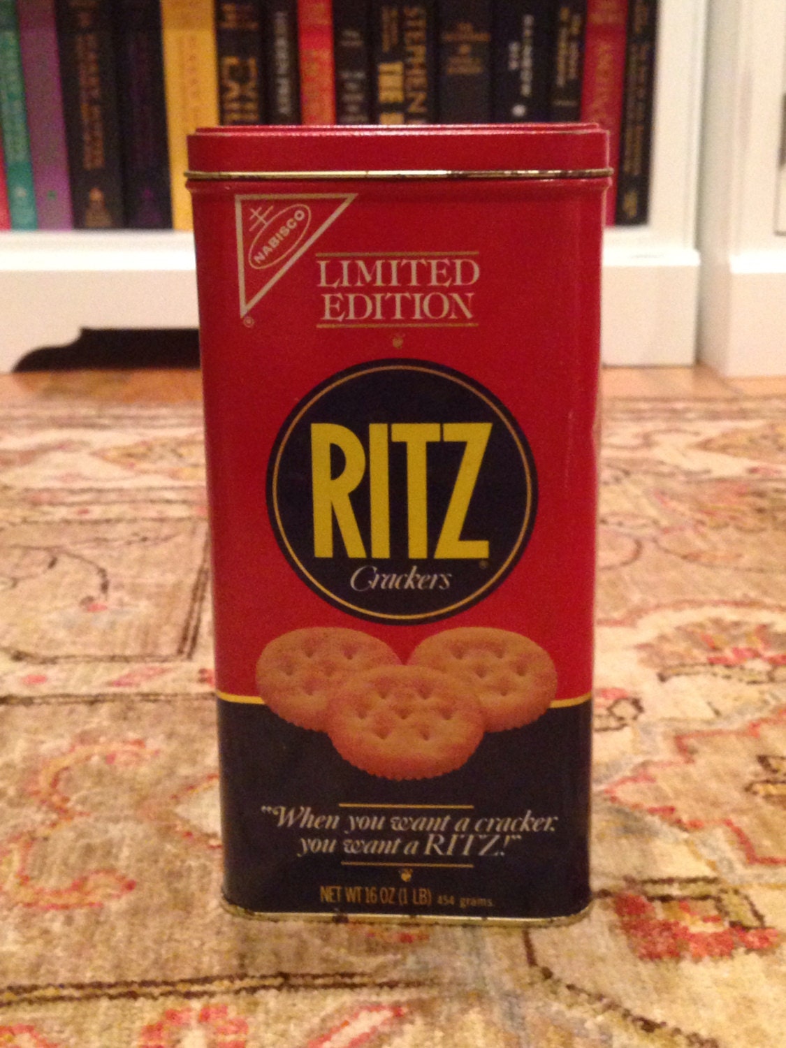 Puttin on the Ritz – vintage 1980s Ritz cracker tin packaging set piece ...