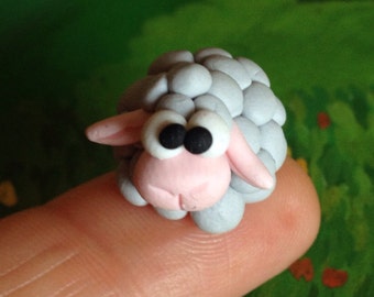 Clay sheep | Etsy