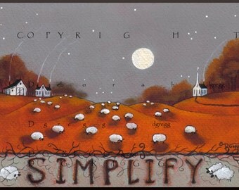 Whimsical Original Paintings and Prints by ChicorySkies on Etsy