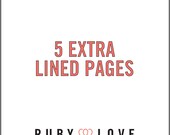 Baby Memory Books and Modern School Years by rubylovedesigns