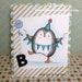 Celebration Penguin Digital Stamp for Card Making Paper