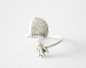 Penguin ring | Etsy