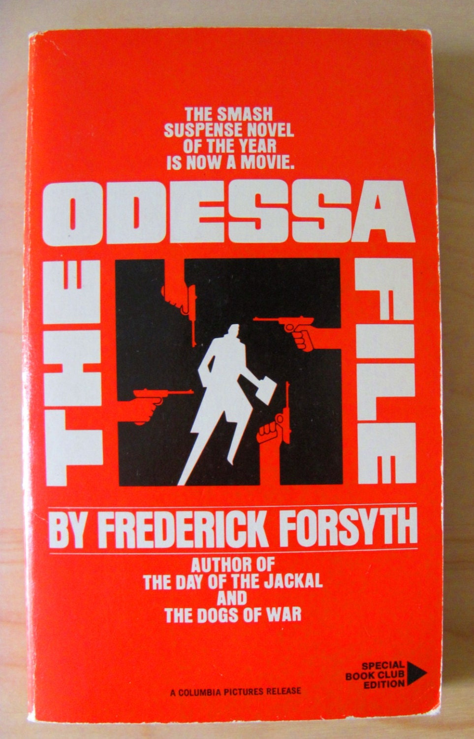 Vintage Paperback Book The Odessa File Frederick Forsyth