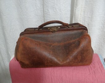 Leather medical bag | Etsy