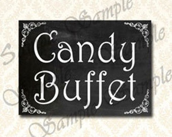 Buffet signs | Etsy