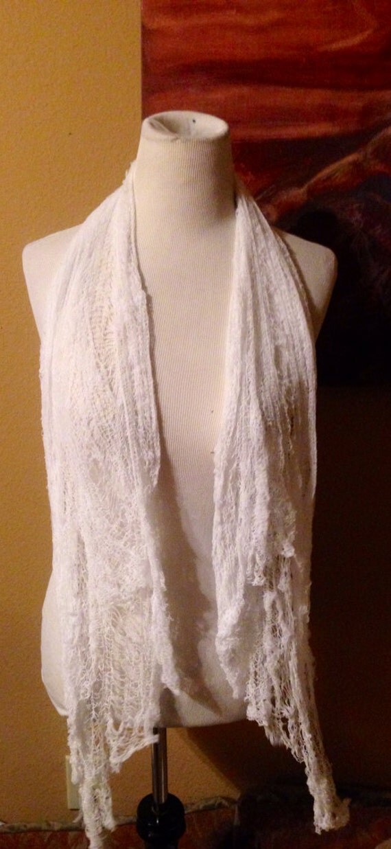 Hand shredded Scarf