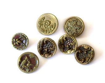 Popular items for brass shank button on Etsy
