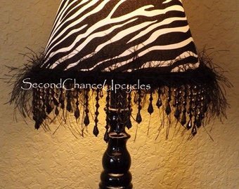 Zebra lamp shade | Etsy